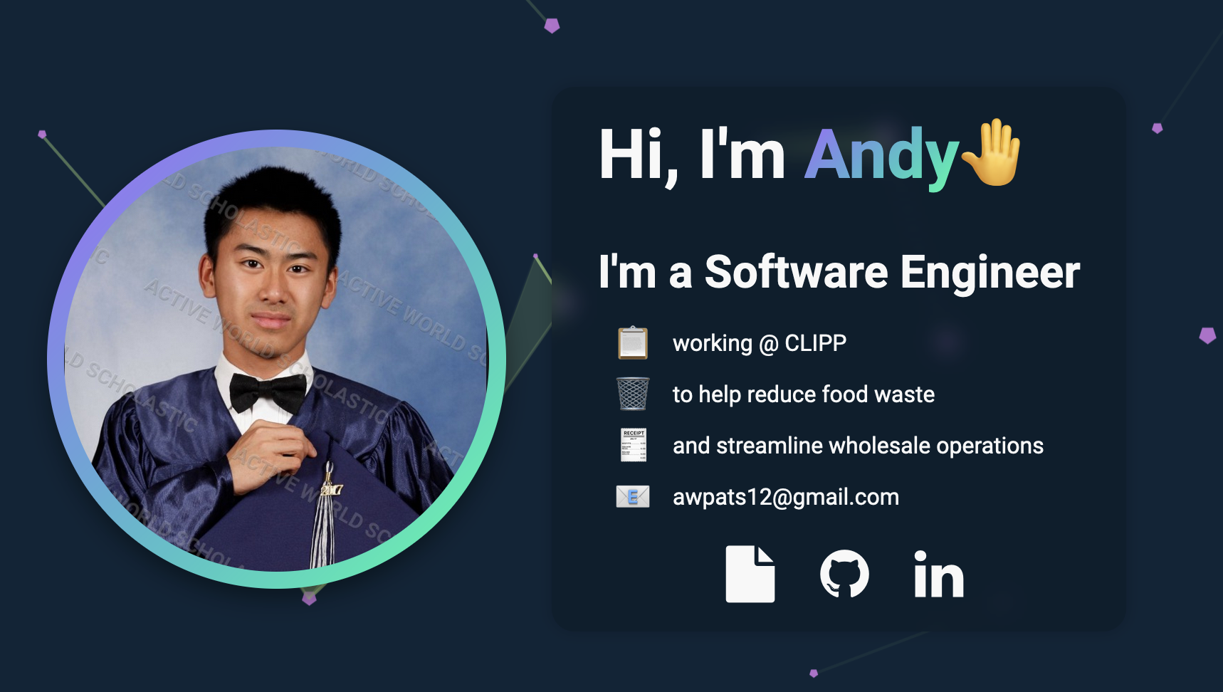 Andy Wu, Software Engineer